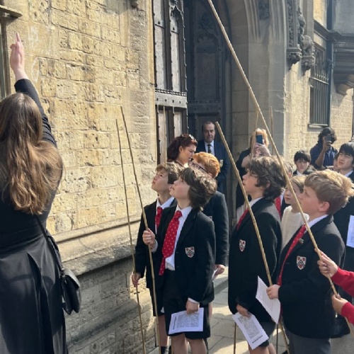 New College Oxford - Beating the Bounds