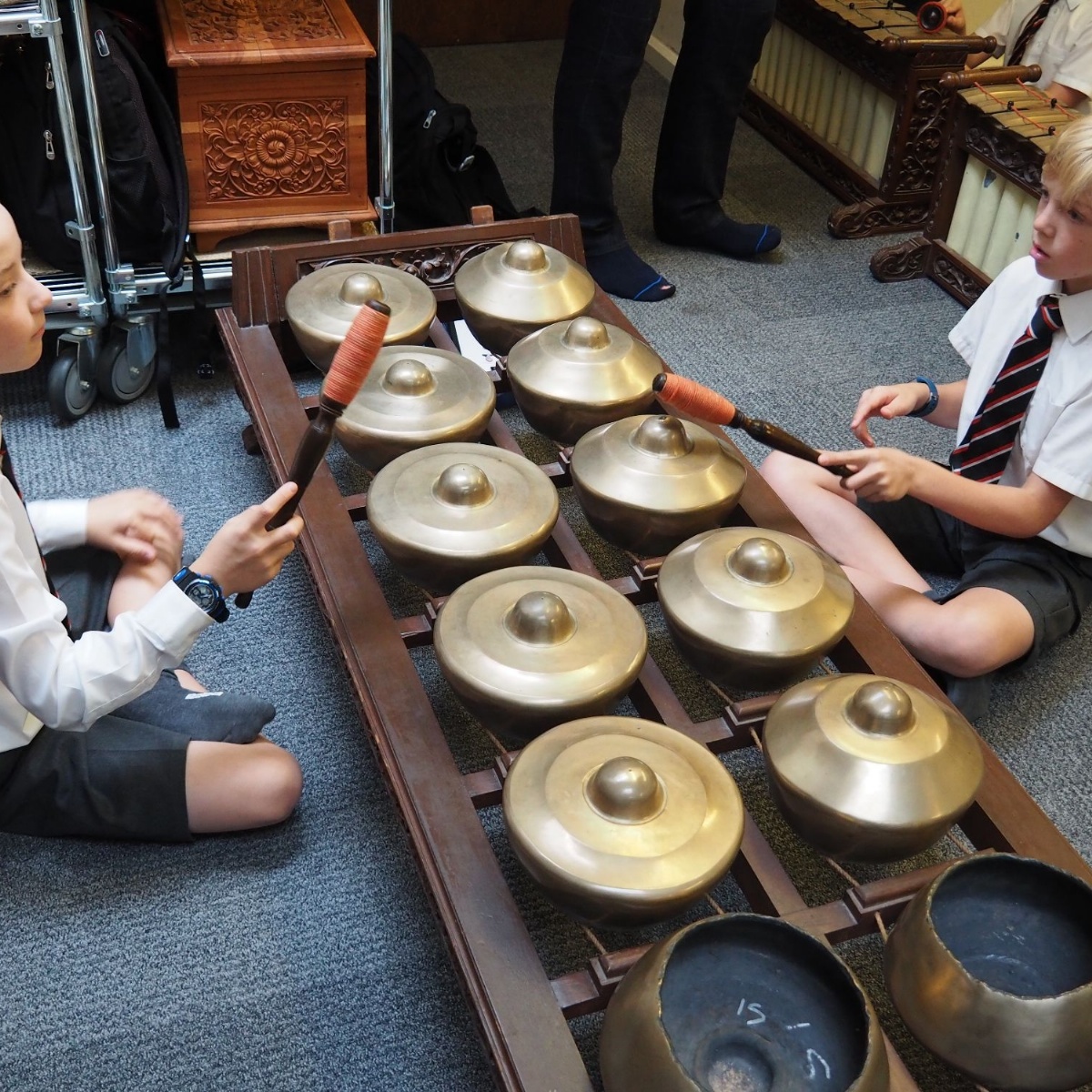 New College Oxford - Year 6 Gamelan Workshop